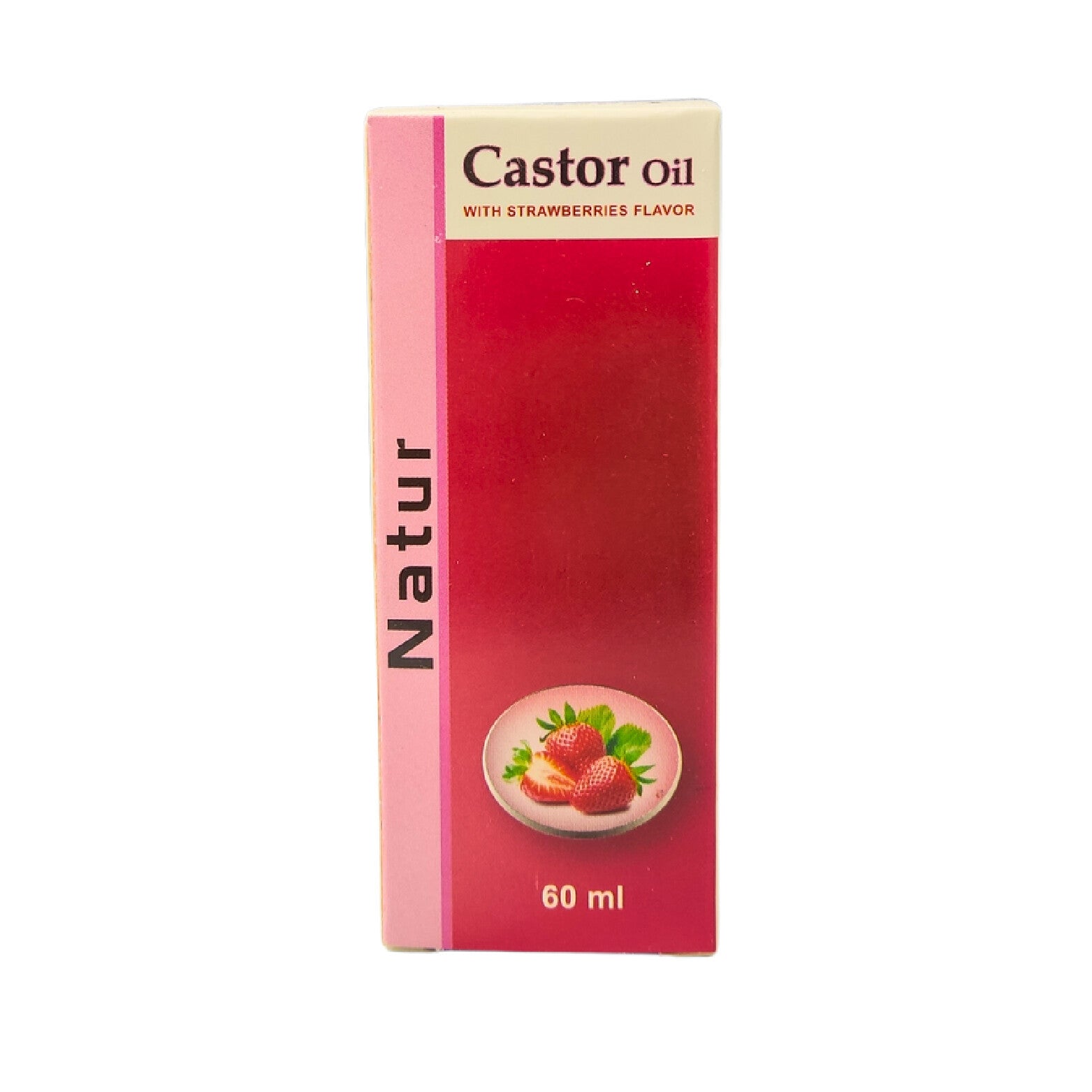 Strawberry Castor Oil by Gulf Care 60ml – Al-Jawaher Al Motamyza Pharmacies