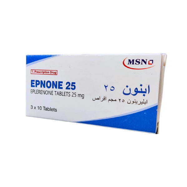 Epnone 25Mg 3 Strips X10Tab – Al-Jawaher Al Motamyza Pharmacies