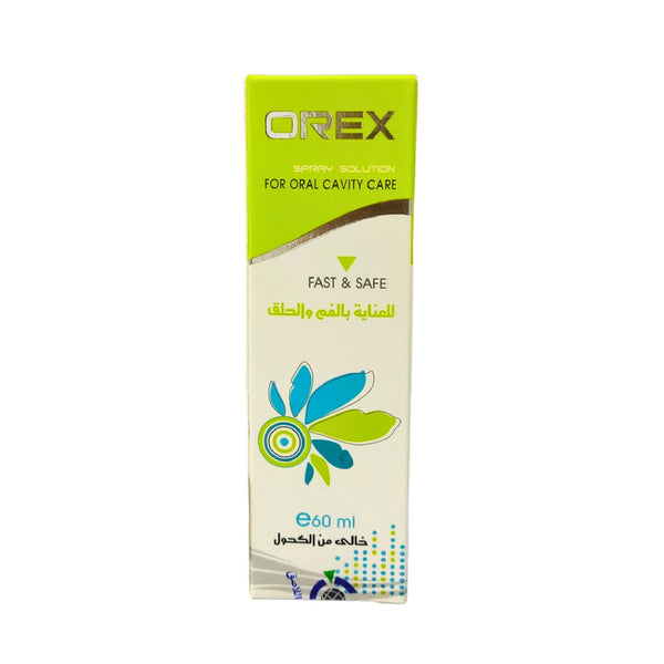 Orex Spray Oral Cavity Care 60M – Al-Jawaher Al Motamyza Pharmacies