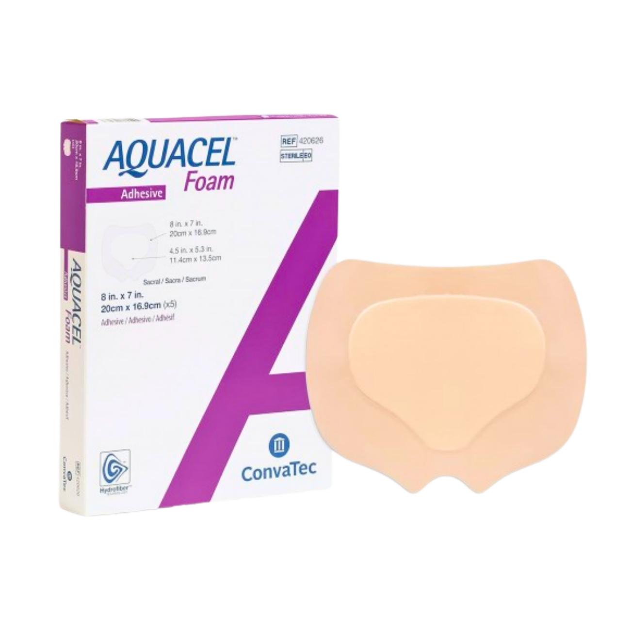AQUACEL Foam Adhesive Sacral Dressing 20×16.9 cm Pack of 5 – Al-Jawaher ...