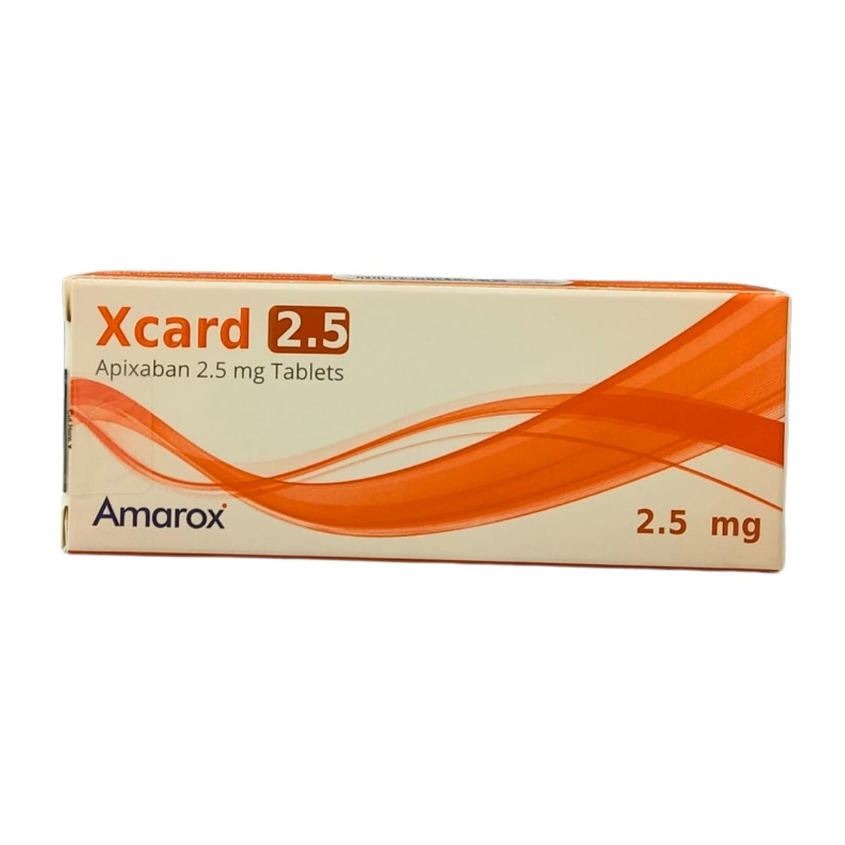 Xcard Apixaban 2.5 mg – 60 Tablets – Al-Jawaher Al Motamyza Pharmacies