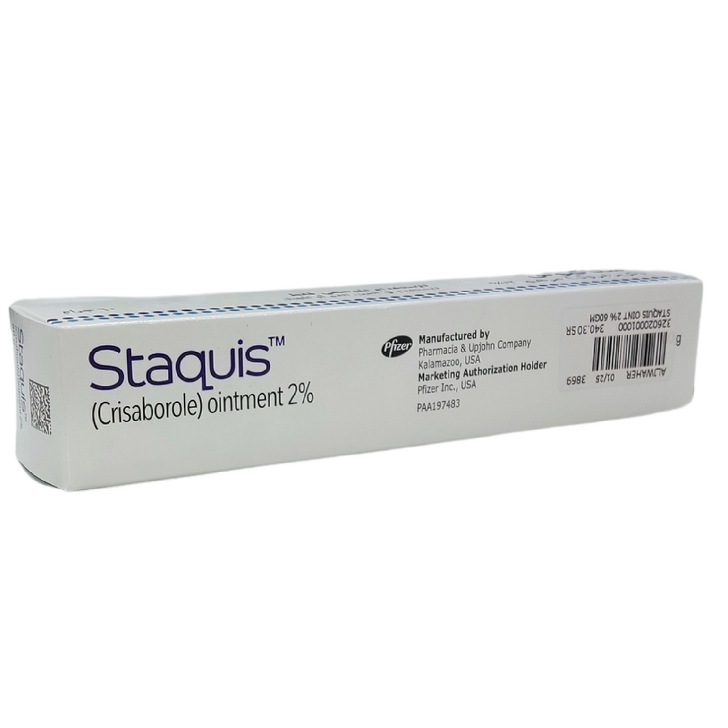 Staquis (Crisaborole) 2% – 60 Gm Ointment for Eczema Relief – Al ...