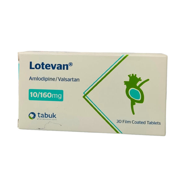 Lotevan Blood Pressure Tablets - 30 Pack – Al-Jawaher Al Motamyza ...