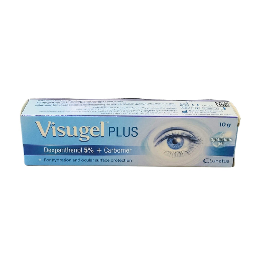Visogel Plus Lubricating Eye Gel 10g – Al-Jawaher Al Motamyza Pharmacies