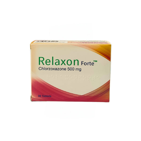 Relaxon Fort 500Mg-30 Tablets-Muscle Relaxant – Al-Jawaher Al Motamyza ...