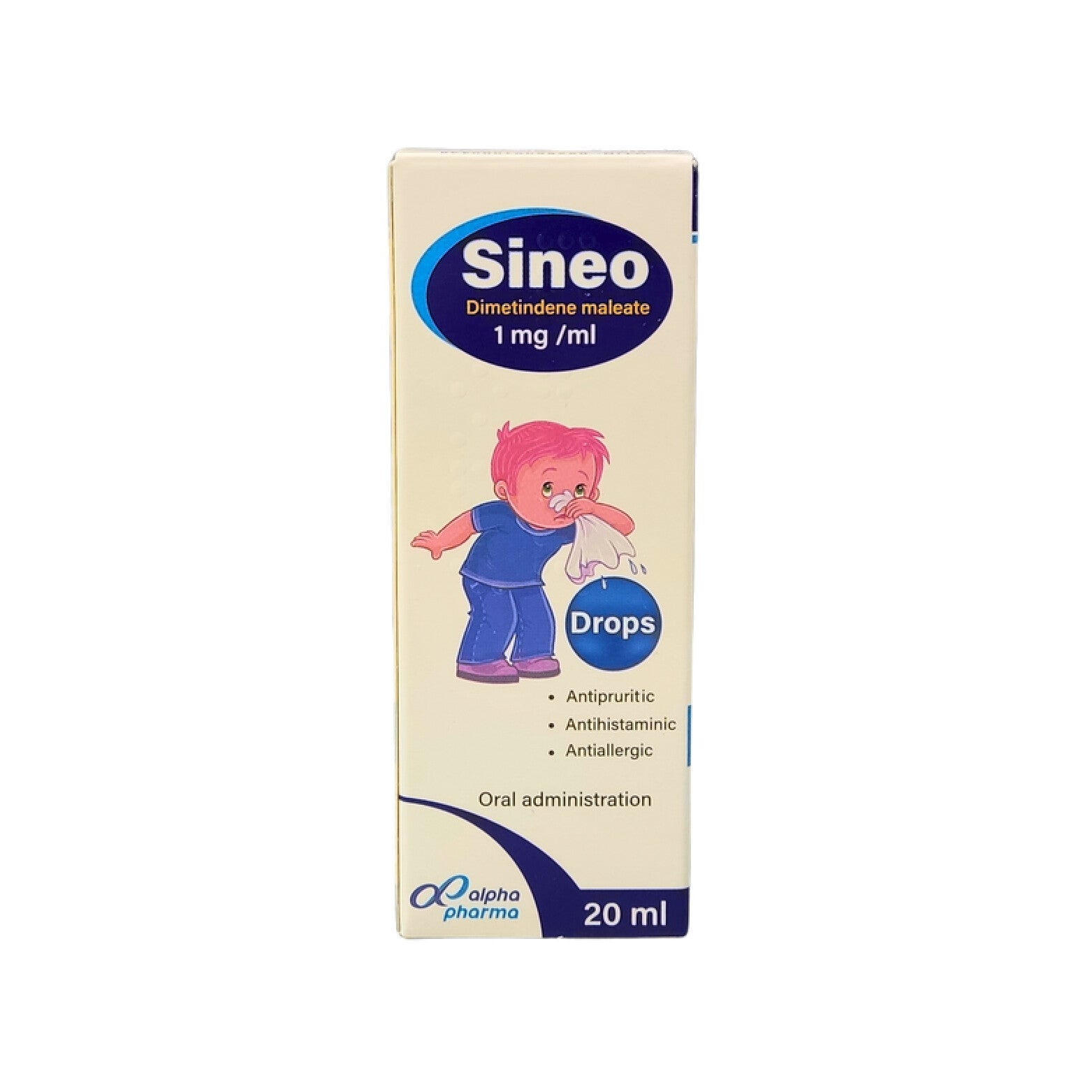 Dimetidine Oral Solution for treat skin itching and allergies - 20ml ...