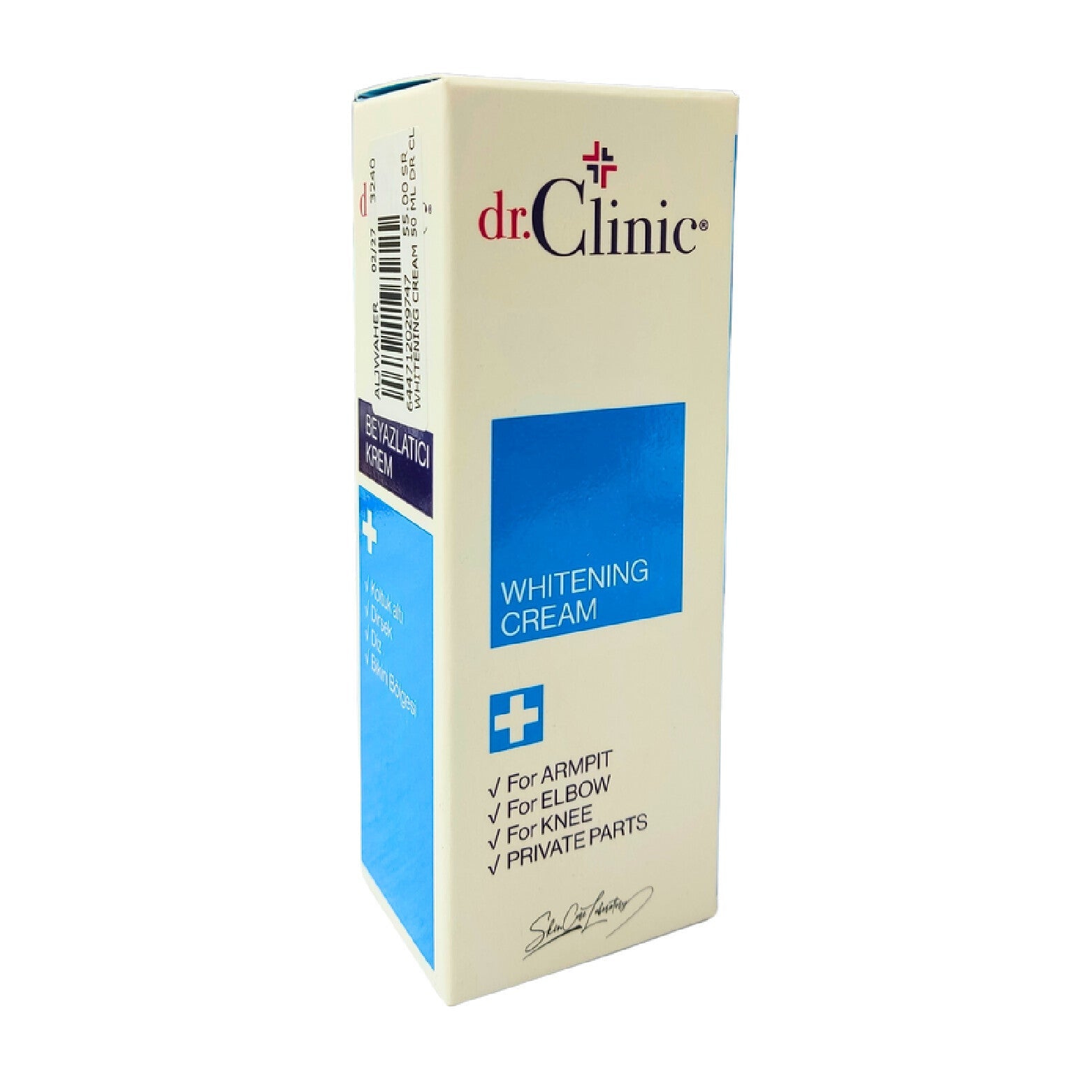 Dr. Clinic Skin Brightening Whitening Cream â€“ 50ml – Al-Jawaher Al ...