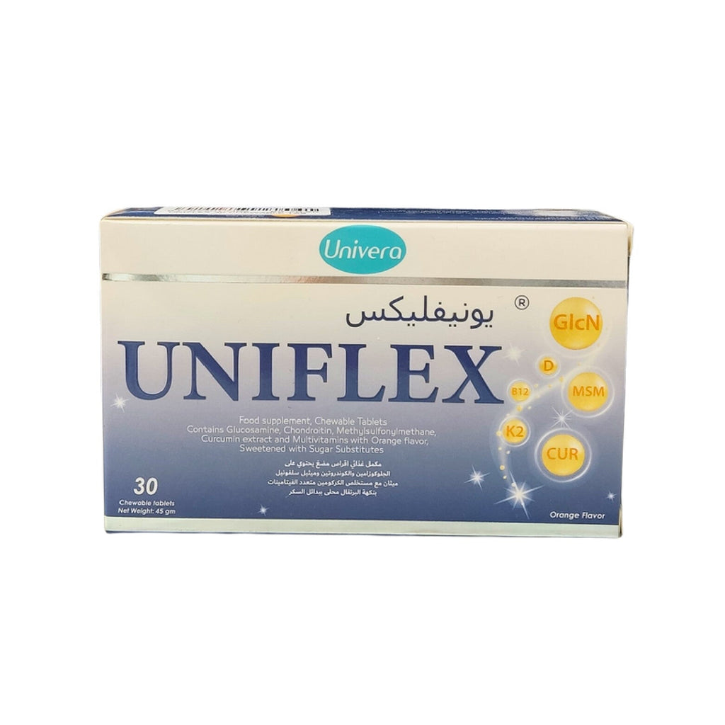 Uniflex Joint Support Chewable Tablets 30 Tablets – Al-Jawaher Al ...