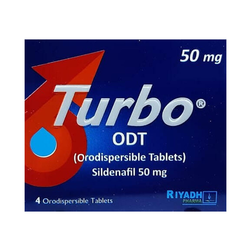 Turbo 50 Mg 4 Quick-Dissolve Tablets| Al-Jawaher al motamyza Pharmacies ...